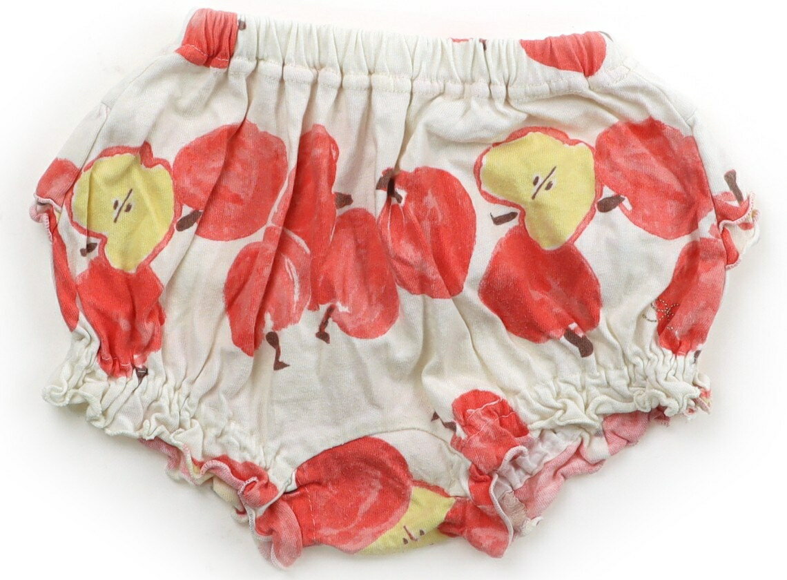 　ブランド 　HAKKA(ハッカ) 　カテゴリー 　ブルマ・ダイパーカバー 　サイズ 　90サイズ 　色 　ライトベージュ・朱色・リンゴ 　状態 　★★★ 　記名 　あり（タグ） 　ジャンル 　Girl 天竺カットソー生地です。若干毛羽立ち...