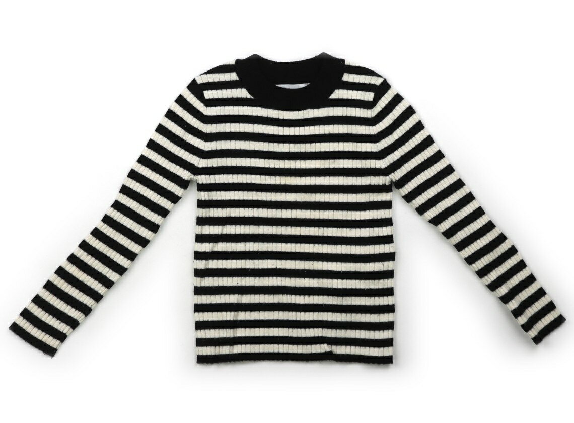 　ブランド 　ZARA(ザラ) 　カテゴリー 　ニット・セーター 　サイズ 　120サイズ 　色 　黒ボーダー 　状態 　★★（返品不可） 　記名 　なし 　ジャンル 　Girl レーヨン、ポリエステル、ナイロン素材。胸元に黄色いシミ、袖に...