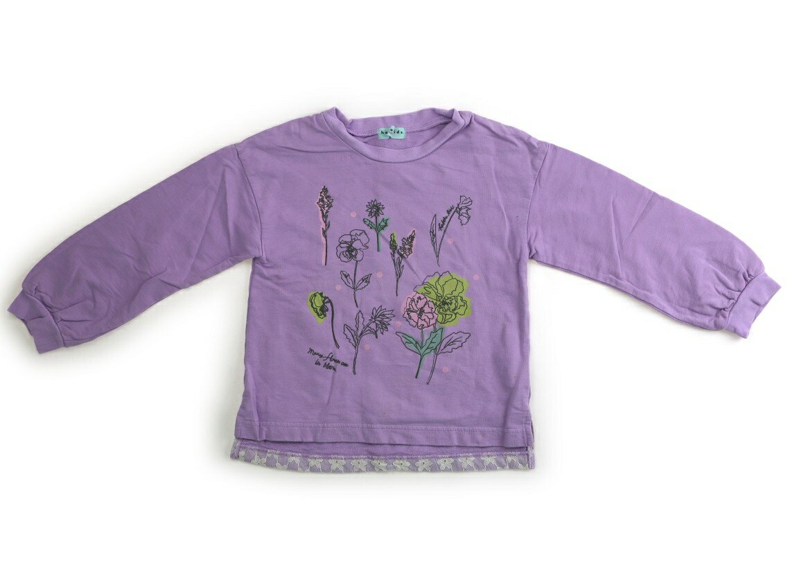 　ブランド 　HAKKA(ハッカ) 　カテゴリー 　Tシャツ・カットソー 　サイズ 　130サイズ 　色 　ラベンダー 　状態 　★★（返品不可） 　記名 　なし 　ジャンル 　Girl 右袖に1cmほどの汚れ、裾に細かいオレンジの汚れが点...