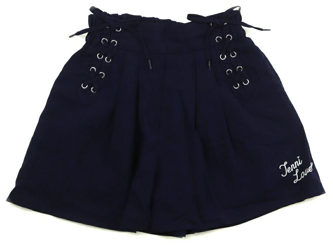 　ブランド 　JENNI(ジェニィ) 　カテゴリー 　キュロット 　サイズ 　130サイズ 　色 　ネイビーブルー 　状態 　★★（返品不可） 　記名 　なし 　ジャンル 　Girl ウエストは半分ゴムです。ポリエステルのジョーゼット素材。...