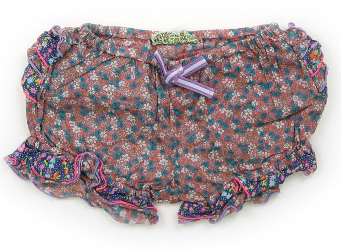 　ブランド 　fafa(フェフェ) 　カテゴリー 　ブルマ・ダイパーカバー 　サイズ 　70サイズ 　色 　ダスティピンク×アクアブルー・ホワイト花柄 　状態 　★★★ 　記名 　なし 　ジャンル 　Girl コットンシャツ地。全体的に使用...