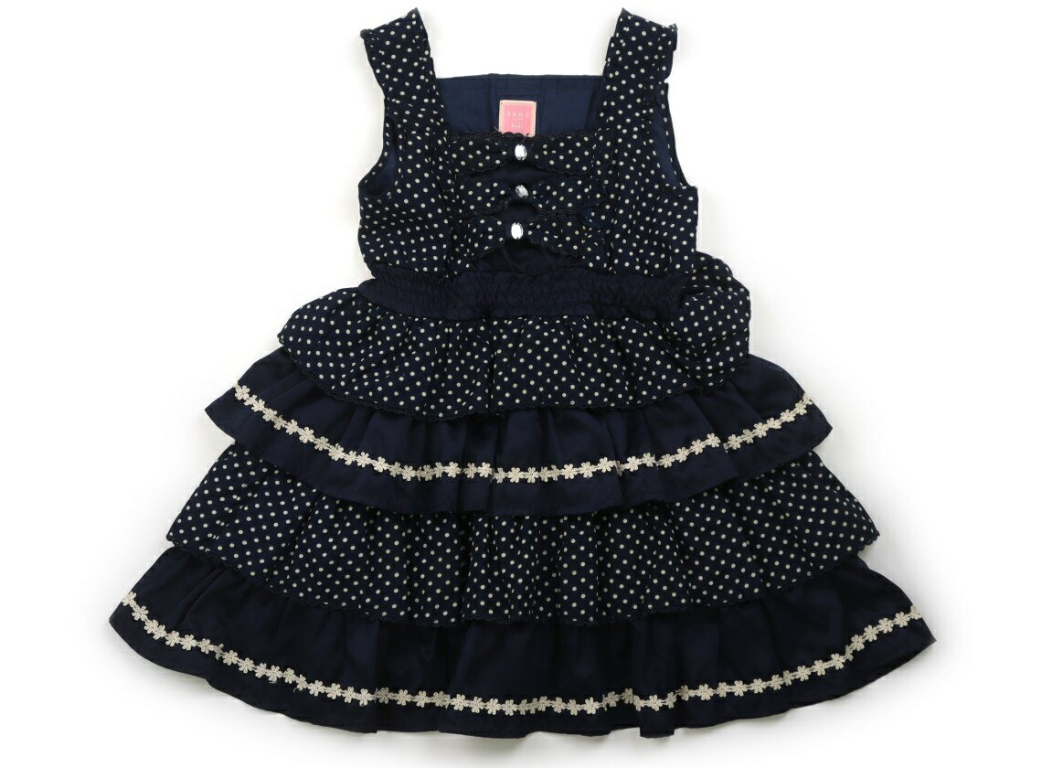 　ブランド 　axes femme KIDS(アクシーズファムキッズ) 　カテゴリー 　ジャンパースカート 　サイズ 　110サイズ 　色 　ネイビー・ドット 　状態 　★★★ 　記名 　なし 　ジャンル 　Girl ポリエステル100％。...