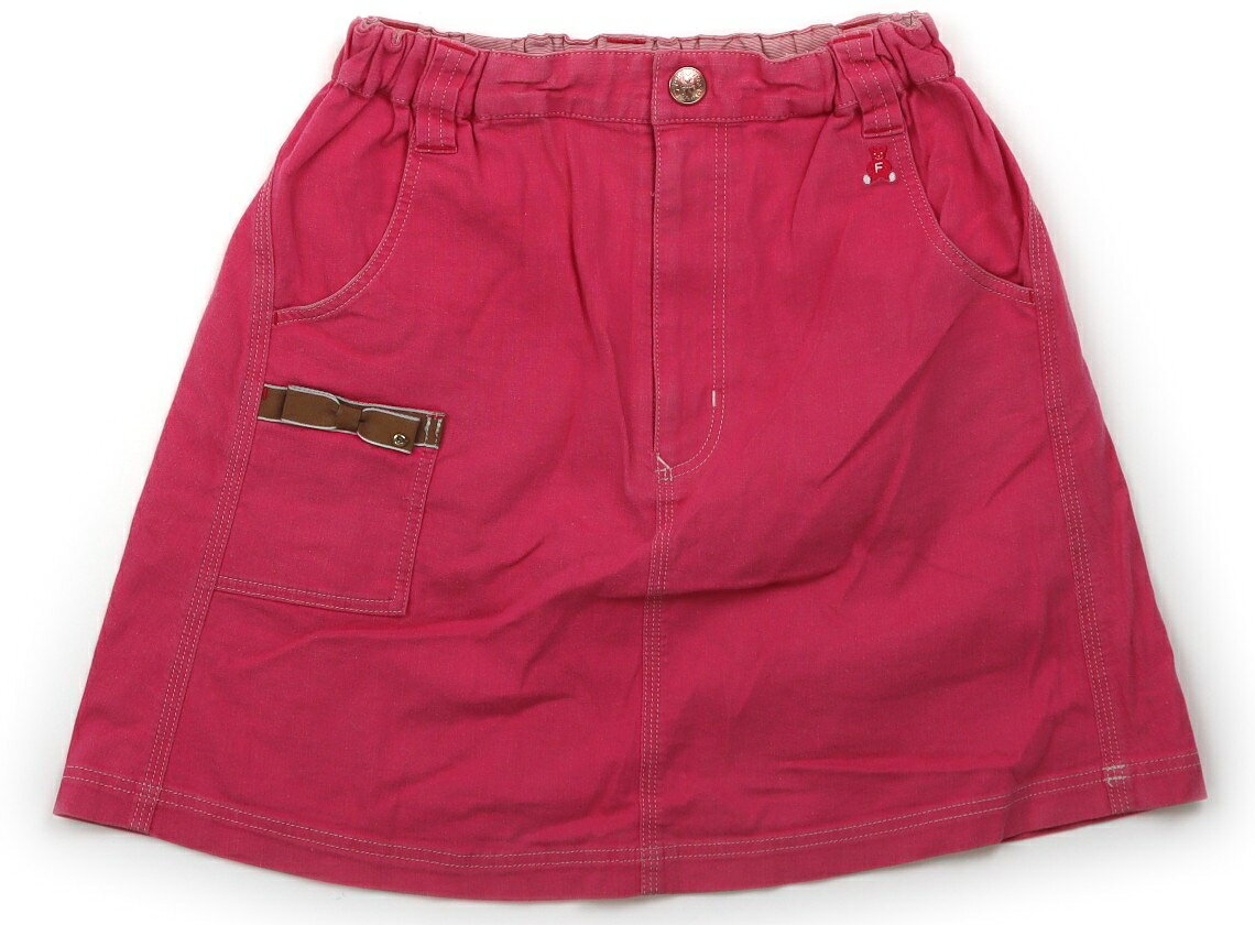 　ブランド 　familiar(ファミリア) 　カテゴリー 　スカート 　サイズ 　140サイズ 　色 　ピンク 　状態 　★★（返品不可） 　記名 　なし 　ジャンル 　Girl f.dashです。ウエストは総ゴムで調整ボタン付き。前ファ...