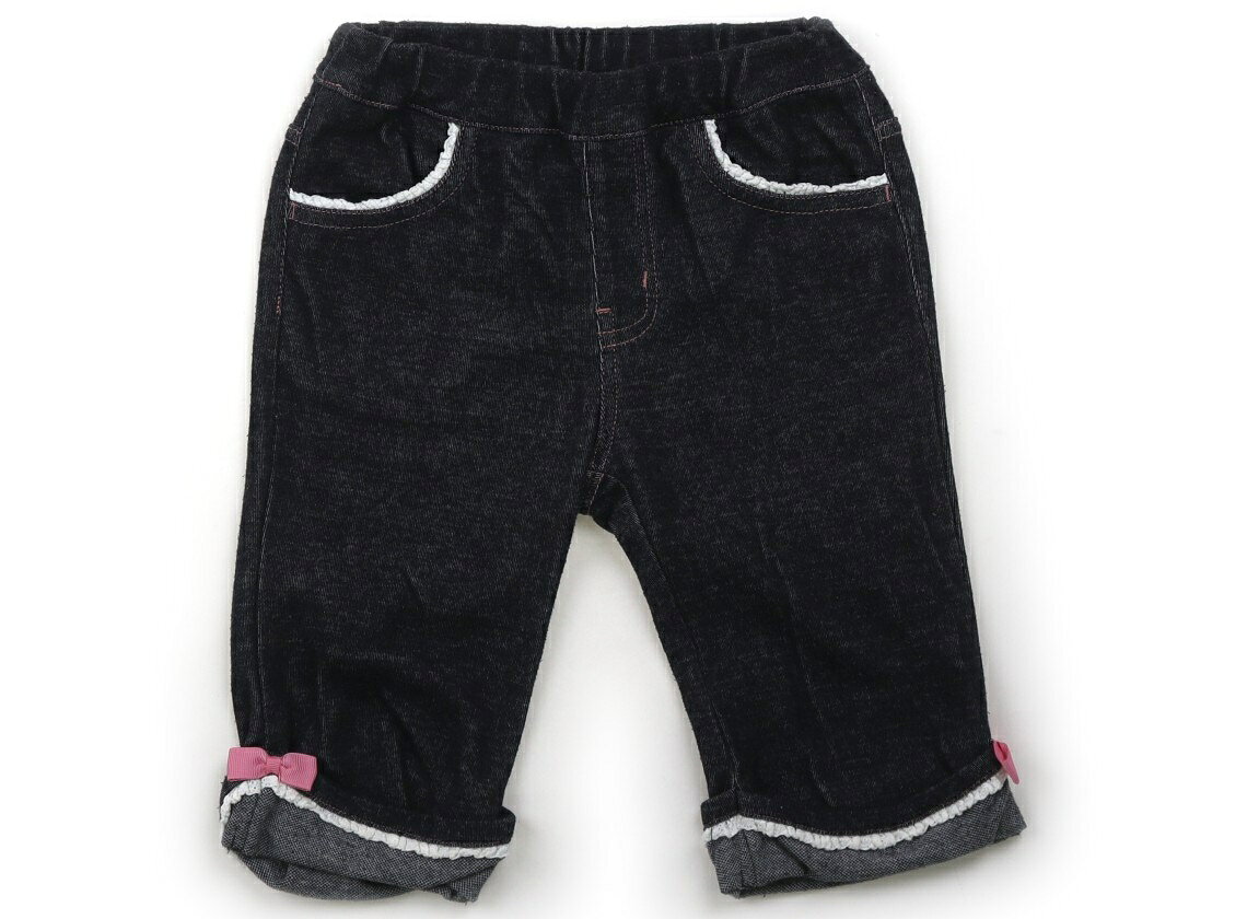 　ブランド 　anyFAM(エニィファム) 　カテゴリー 　スウェットパンツ 　サイズ 　110サイズ 　色 　ネイビー、レース、リボン 　状態 　★★（返品不可） 　記名 　なし 　ジャンル 　Girl ウエストは総ゴム。カットソーデニム...