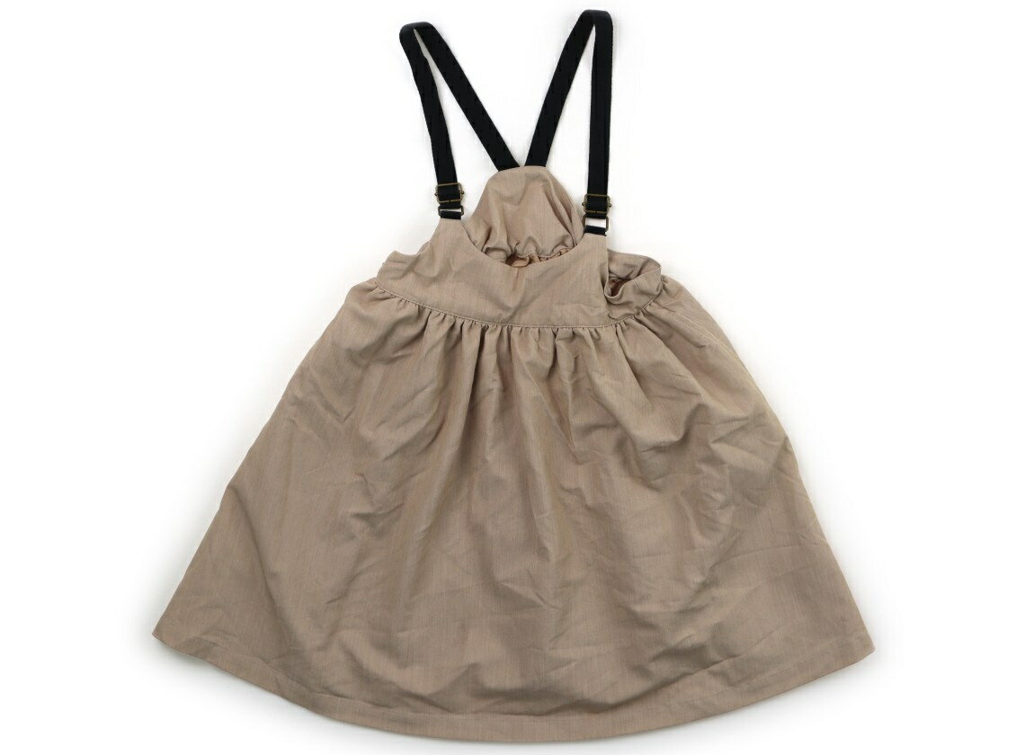 　ブランド 　maarook(マルーク) 　カテゴリー 　ジャンパースカート 　サイズ 　120サイズ 　色 　ベージュ 　状態 　★★★ 　記名 　なし 　ジャンル 　Girl ポリエステルレーヨン素材。肩紐の長さはアジャスターで調整可能...