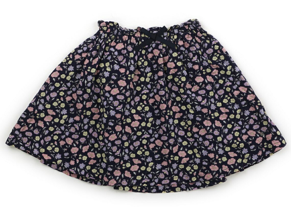 　ブランド 　petit main(プティマイン) 　カテゴリー 　スカート 　サイズ 　110サイズ 　色 　ネイビー、花柄 　状態 　★★★ 　記名 　なし 　ジャンル 　Girl ウエストは総ゴムです。色褪せ感がありますが、まだまだ普...