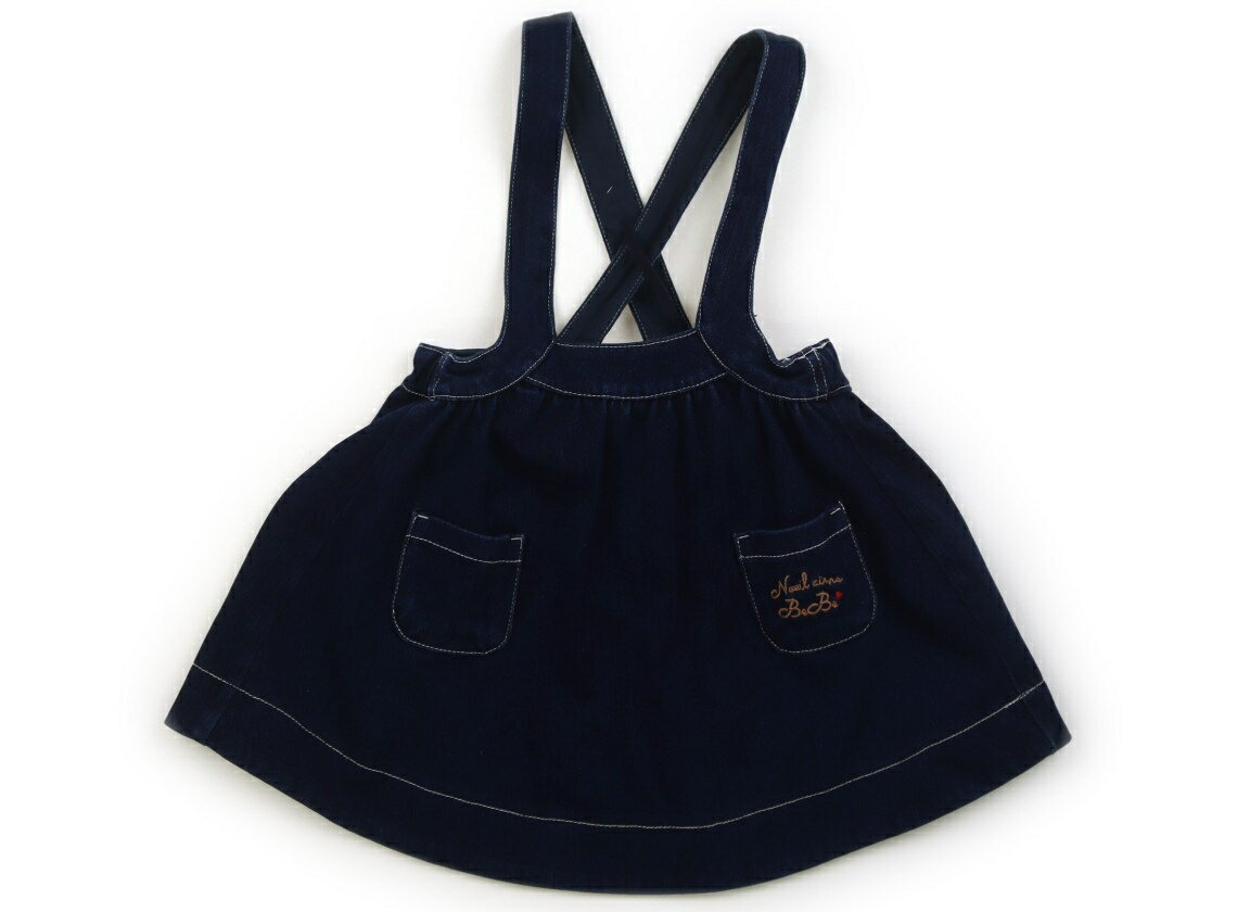 　ブランド 　Noeil(ノイユ) 　カテゴリー 　ジャンパースカート 　サイズ 　90サイズ 　色 　ネイビー 　状態 　★★★ 　記名 　なし 　ジャンル 　Girl ポリウレタン・ポリエステル混コットン素材。洗いざらし感がありますが、...