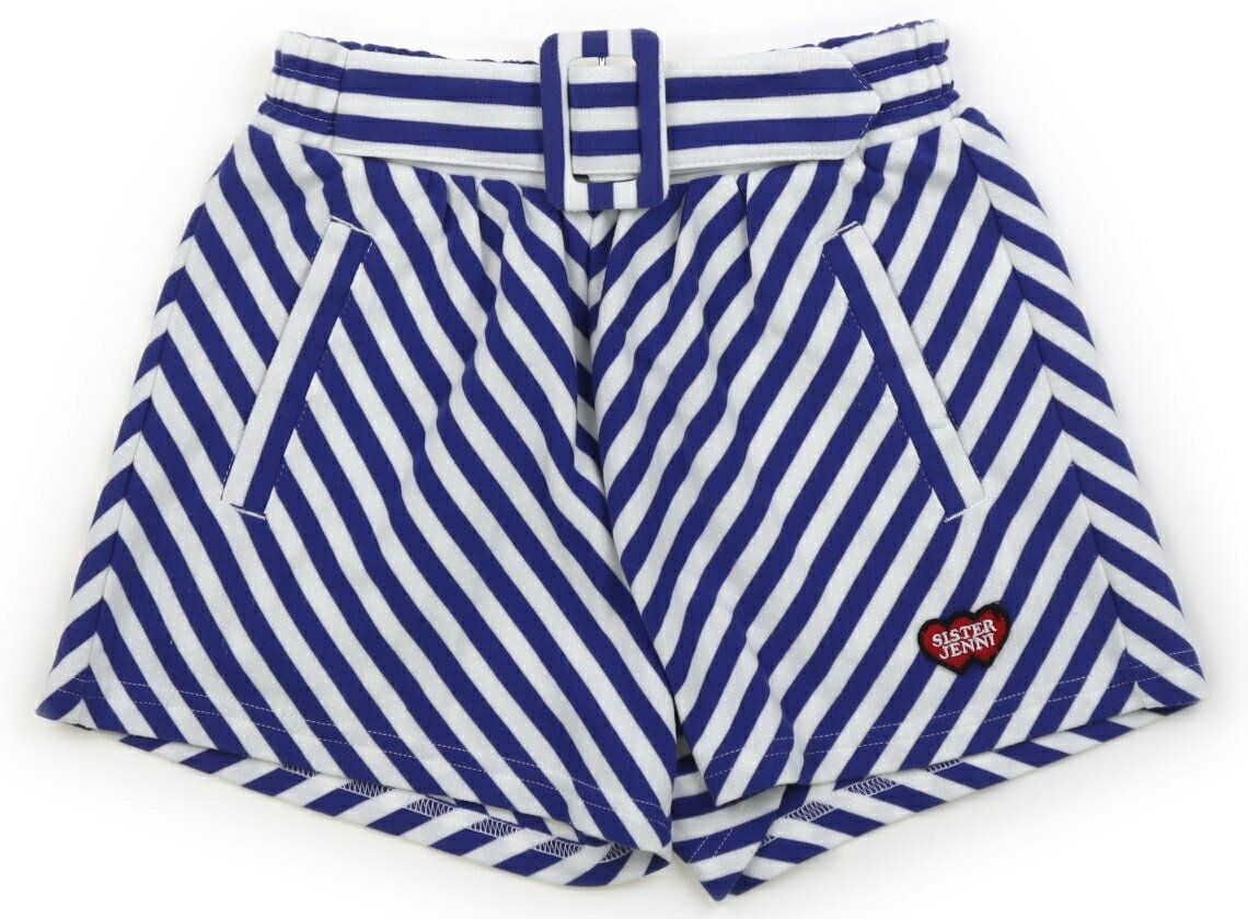 　ブランド 　JENNI(ジェニィ) 　カテゴリー 　キュロット 　サイズ 　150サイズ 　色 　ブルー・ホワイト 　状態 　★★★ 　記名 　なし 　ジャンル 　Girl 綿混ポリエステル素材。ウエストは半分ゴムです。毛羽立ちと毛玉があ...