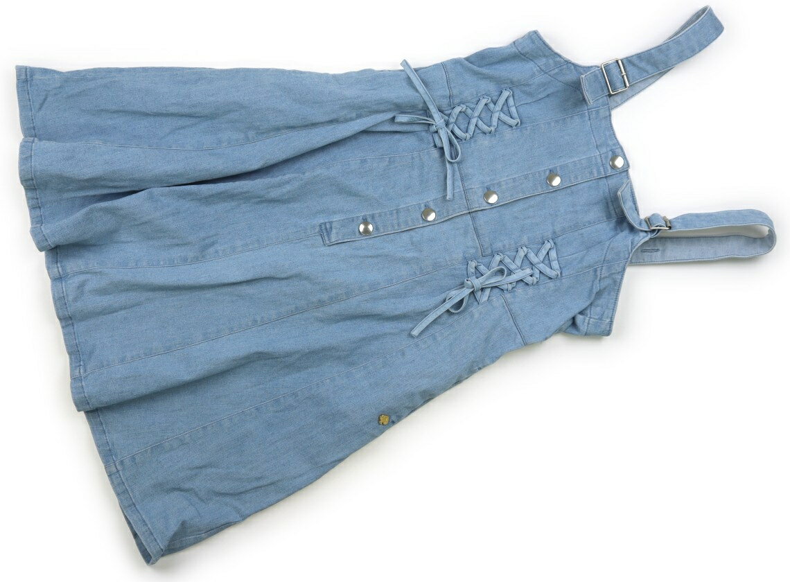 　ブランド 　Kate Spade(ケイトスペード) 　カテゴリー 　ジャンパースカート 　サイズ 　160サイズ 　色 　ライトブルー 　状態 　★★★ 　記名 　なし 　ジャンル 　Girl ストレッチデニム素材。肩紐の調節が可能です。...