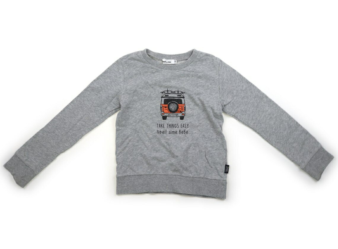 　ブランド 　Noeil(ノイユ) 　カテゴリー 　トレーナー・プルオーバー 　サイズ 　130サイズ 　色 　グレー 　状態 　★★★ 　記名 　なし 　ジャンル 　Boy 薄手の裏毛スウェット地。袖口が薄く汚れています。品質タグが一部切...