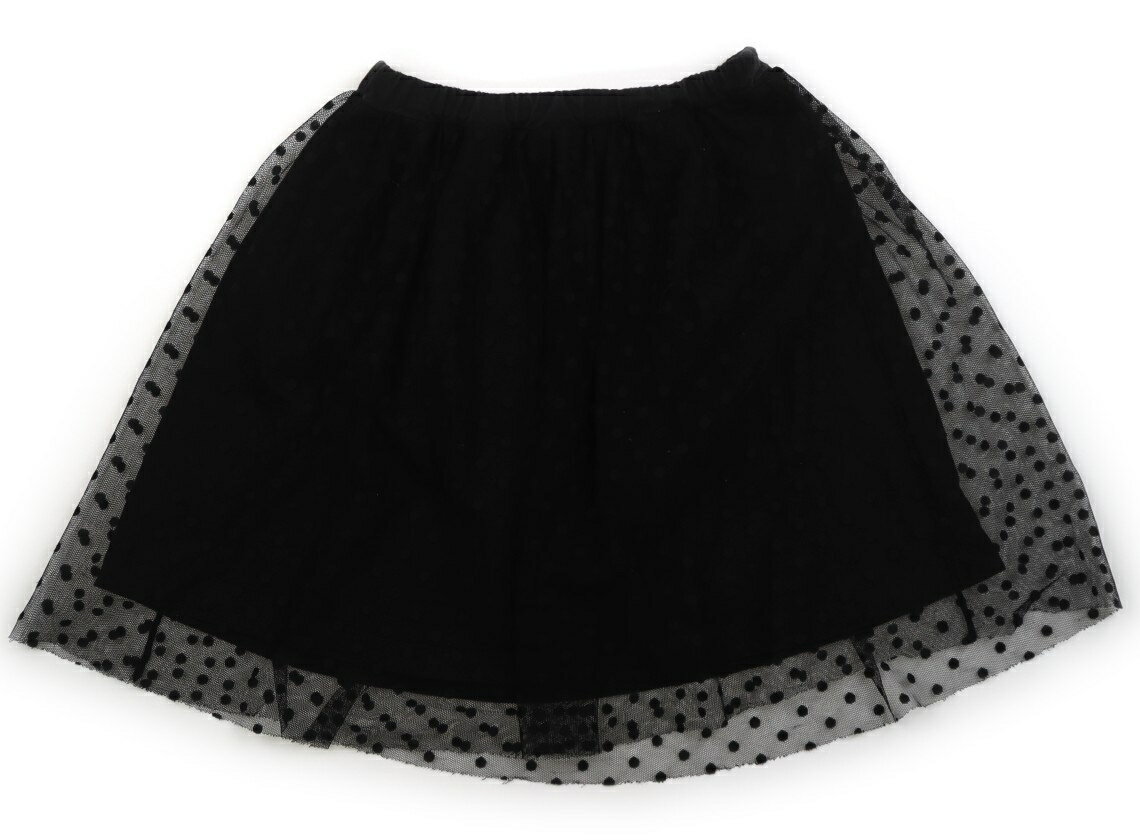 　ブランド 　moononnon(むーのんのん) 　カテゴリー 　スカート 　サイズ 　130サイズ 　色 　黒、チュール、ドット 　状態 　★★（返品不可） 　記名 　なし 　ジャンル 　Girl ウケストは総ゴムで、カットソー生地とチュ...