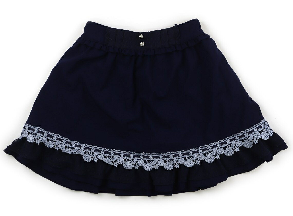 　ブランド 　axes femme KIDS(アクシーズファムキッズ) 　カテゴリー 　スカート 　サイズ 　150サイズ 　色 　ネイビー、レース 　状態 　★★★ 　記名 　なし 　ジャンル 　Girl ポリウレタン混ポリエステル素材。...