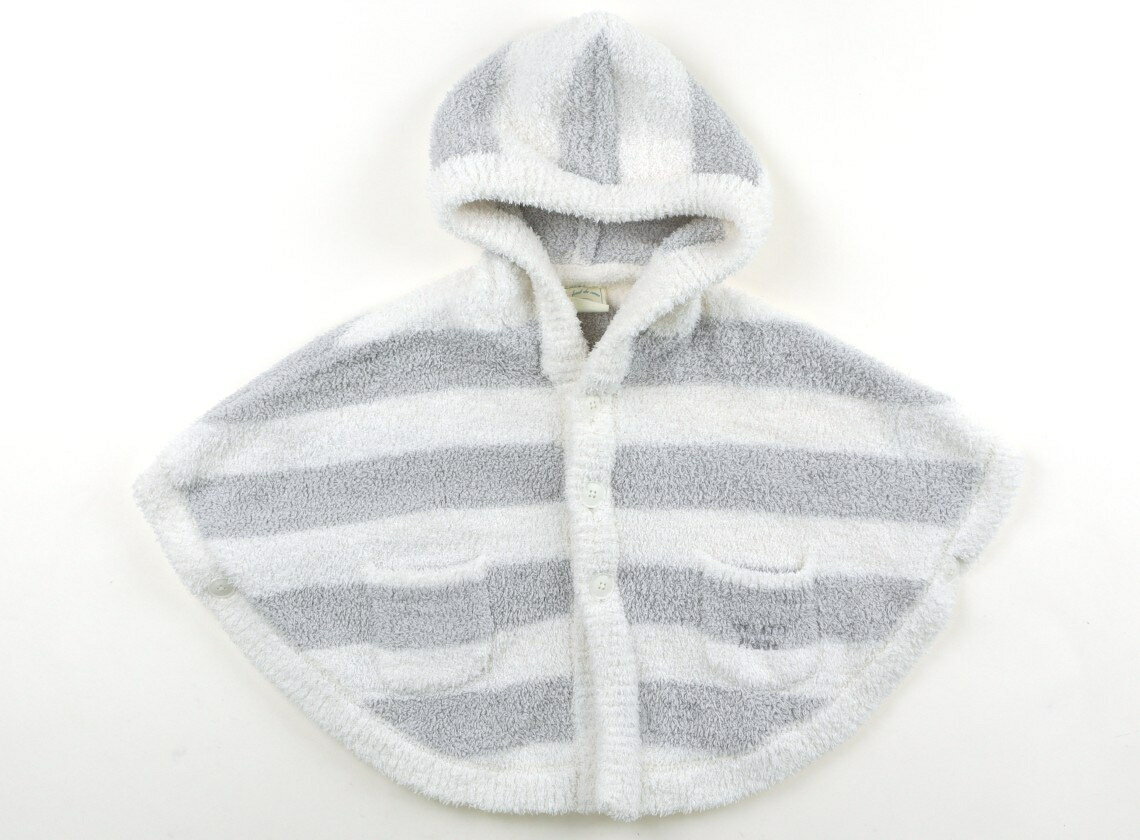 　ブランド 　gelato pique(ジェラピケ) 　カテゴリー 　ポンチョ 　サイズ 　70サイズ 　色 　グレー、白、ボーダー 　状態 　★★★★ 　記名 　なし 　ジャンル 　Boy 実際のサイズ表記は70-80cm。フードは縫い付...