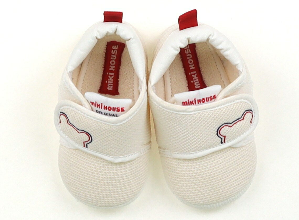 　ブランド 　miki HOUSE(ミキハウス) 　カテゴリー 　室内用ベビーシューズ 　サイズ 　靴12cm〜 　色 　きなり地　クマ柄 　状態 　★★★★ 　記名 　なし 　ジャンル 　Boy 12cm。軽くハリのある生地。アウトソール...