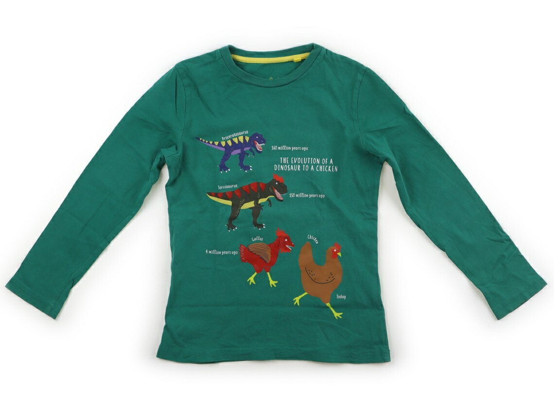 　ブランド 　Mini Boden(ボーデン) 　カテゴリー 　Tシャツ・カットソー 　サイズ 　120サイズ 　色 　緑・恐竜・鳥 　状態 　★★（返品不可） 　記名 　なし 　ジャンル 　Boy 実際のサイズ表記は128。やや強めに色あ...