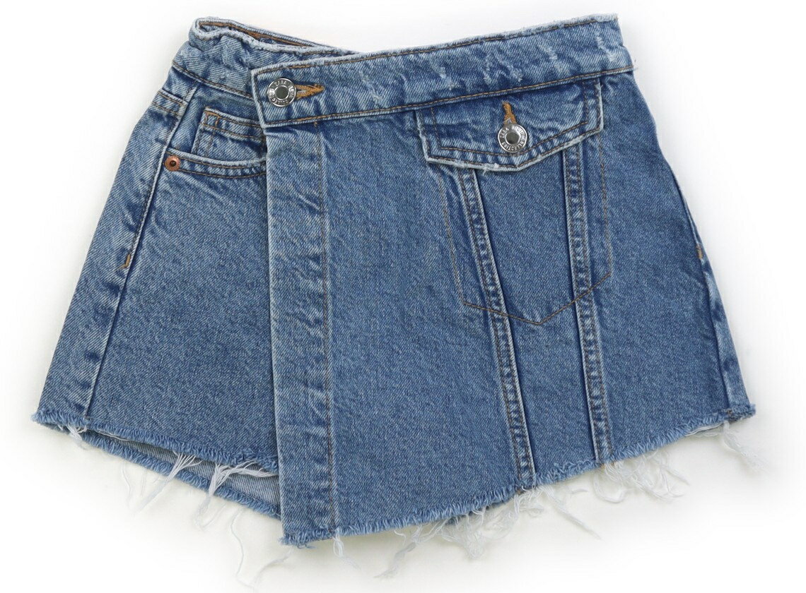 　ブランド 　ZARA(ザラ) 　カテゴリー 　キュロット 　サイズ 　110サイズ 　色 　ブルー 　状態 　★★★ 　記名 　なし 　ジャンル 　Girl 実際のサイズ表記は116cm。デニム生地。前ファスナー開き。サイズ調整ゴムが付い...