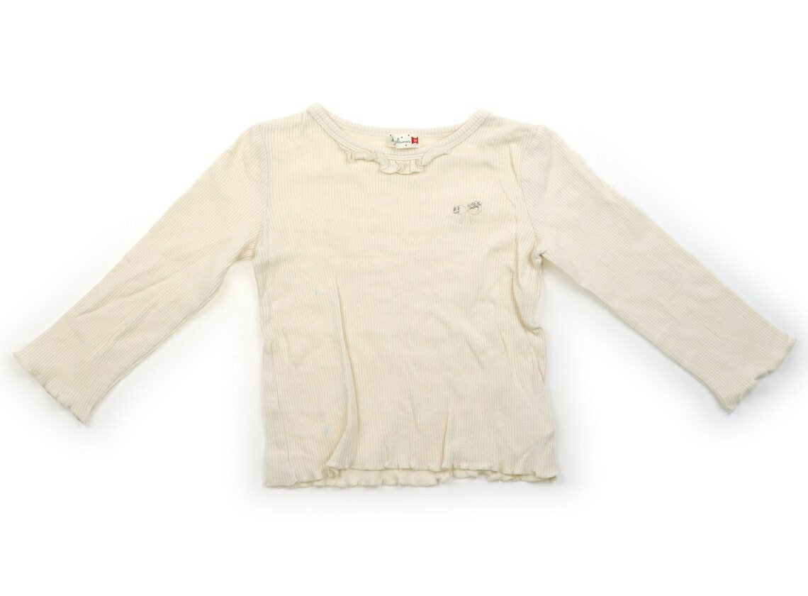 　ブランド 　Knit Planner(KP)(ニットプランナー（KP）) 　カテゴリー 　Tシャツ・カットソー 　サイズ 　100サイズ 　色 　アイボリー 　状態 　★★（返品不可） 　記名 　なし 　ジャンル 　Girl 品質タグにシ...