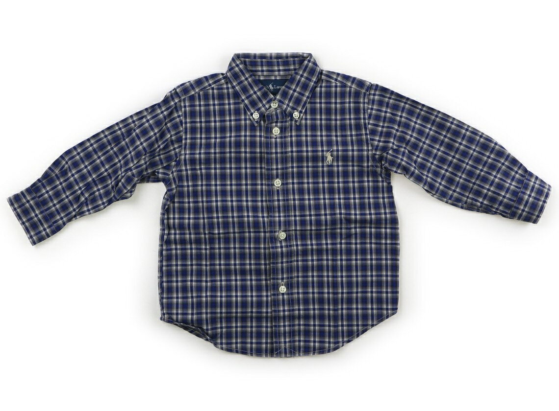 　ブランド 　Ralph Lauren(ラルフローレン) 　カテゴリー 　シャツ・ブラウス 　サイズ 　90サイズ 　色 　ブルーチェック 　状態 　★★★★ 　記名 　なし 　ジャンル 　Boy 実際のサイズ表記は24M。全体的に使用感が...