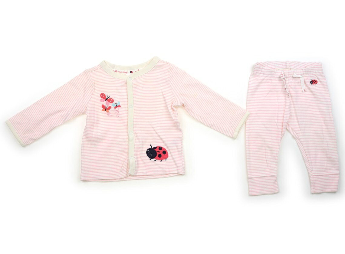 　ブランド 　Gymboree(ジンボリー) 　カテゴリー 　上下セット 　サイズ 　70サイズ 　色 　ピンクボーダー・てんとう虫 　状態 　★★（返品不可） 　記名 　なし 　ジャンル 　Girl 上は実際のサイズ表記は12−18mon...