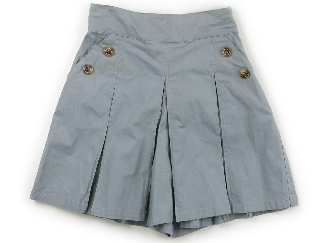 　ブランド 　pom ponette(ポンポネット) 　カテゴリー 　キュロット 　サイズ 　160サイズ 　色 　モスグレー 　状態 　★★★ 　記名 　なし 　ジャンル 　Girl サイズ調整ゴムが付いています。脇ファスナーあき。股下に...