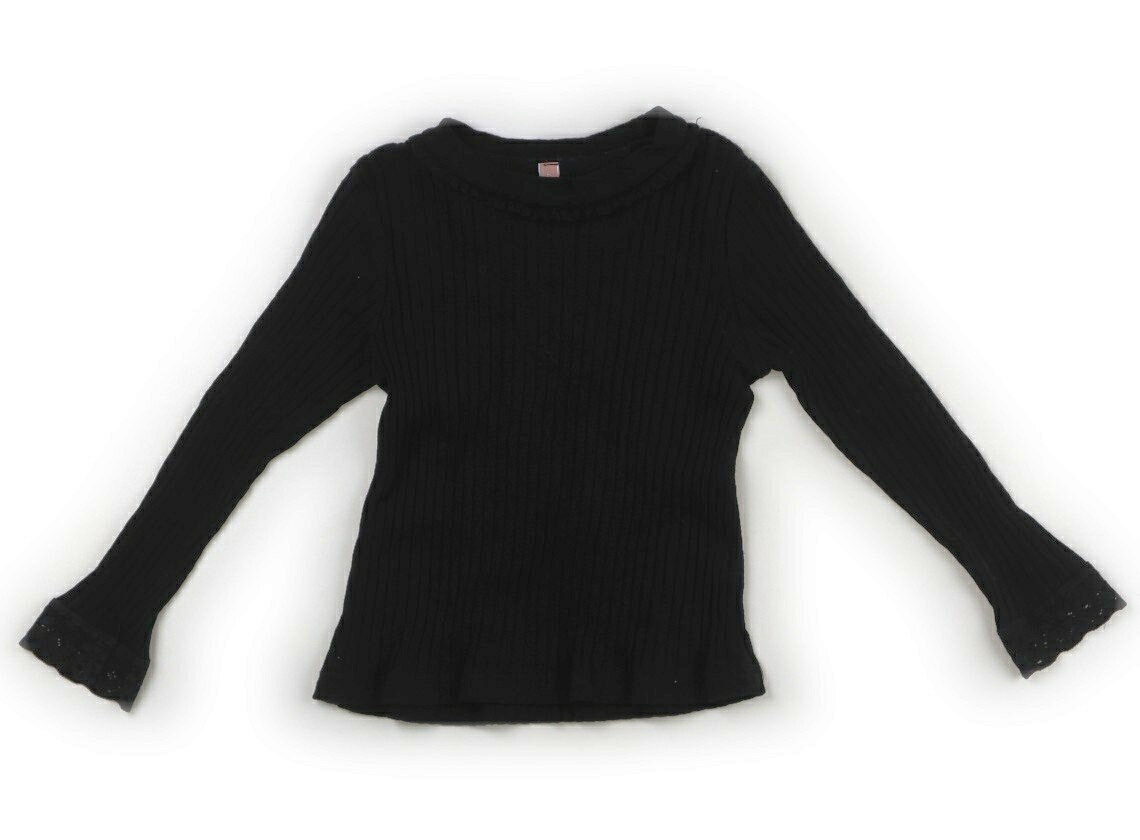 　ブランド 　FLO(フロー) 　カテゴリー 　Tシャツ・カットソー 　サイズ 　100サイズ 　色 　ブラック 　状態 　★★★★ 　記名 　なし 　ジャンル 　Girl 実際のサイズ表記は7。薄手のリブニットソー。タイトなデザイン。全体...