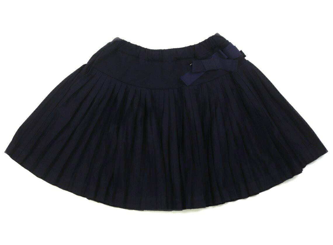 　ブランド 　Kumikyoku(組曲) 　カテゴリー 　スカート 　サイズ 　140サイズ 　色 　ネイビー、リボン 　状態 　★★★ 　記名 　なし 　ジャンル 　Girl カットソー地。プリーツスカートです。ウエストは総ゴム。やや色褪...