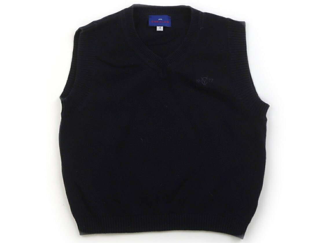 　ブランド 　CYRILLUS(シリリュス) 　カテゴリー 　ベスト 　サイズ 　110サイズ 　色 　黒 　状態 　★★（返品不可） 　記名 　なし 　ジャンル 　Boy 実際のサイズ表記は4です。薄手の綿ニットです。端に色褪せがあります...