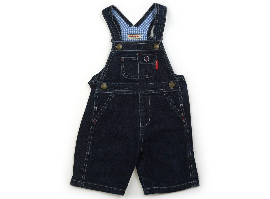 　ブランド 　miki HOUSE(ミキハウス) 　カテゴリー 　ベビーオーバーオール 　サイズ 　70サイズ 　色 　紺 　状態 　★★★ 　記名 　なし 　ジャンル 　Boy 実際のサイズ表記は70-80です。端々に色褪せあり。まだまだ...