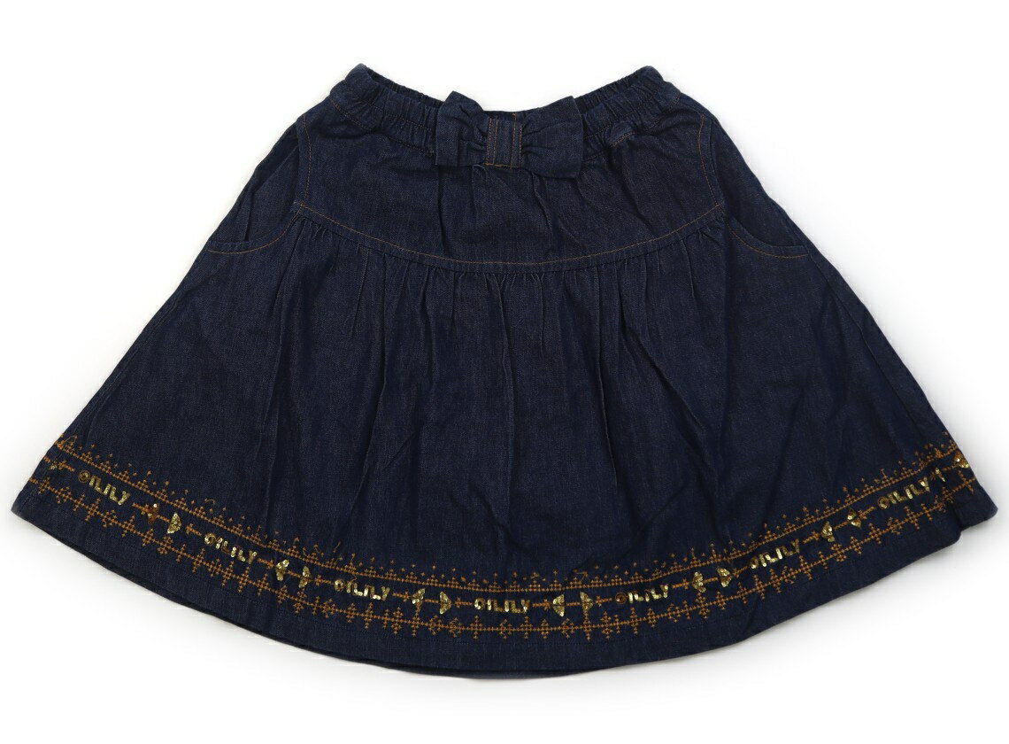 　ブランド 　Oilily(オイリリー) 　カテゴリー 　スカート 　サイズ 　140サイズ 　色 　紺・刺しゅう 　状態 　★★★★ 　記名 　なし 　ジャンル 　Girl 全体にシワ感があります。ウエストは総ゴムです。目立った汚れのない...