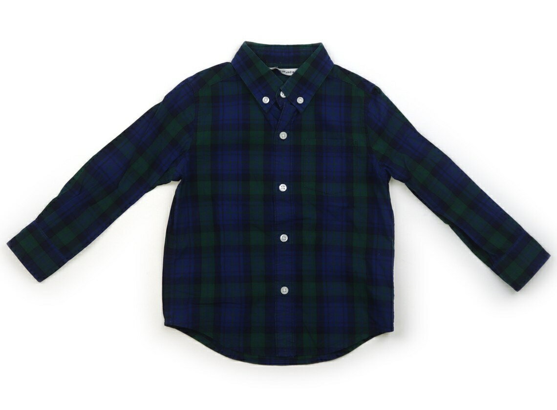 　ブランド 　Janie & Jack(ジャニー＆ジャック) 　カテゴリー 　シャツ・ブラウス 　サイズ 　90サイズ 　色 　チェック柄ネイビーグリーン 　状態 　★★★ 　記名 　なし 　ジャンル 　Boy 実際のサイズ表記は2T。色褪...
