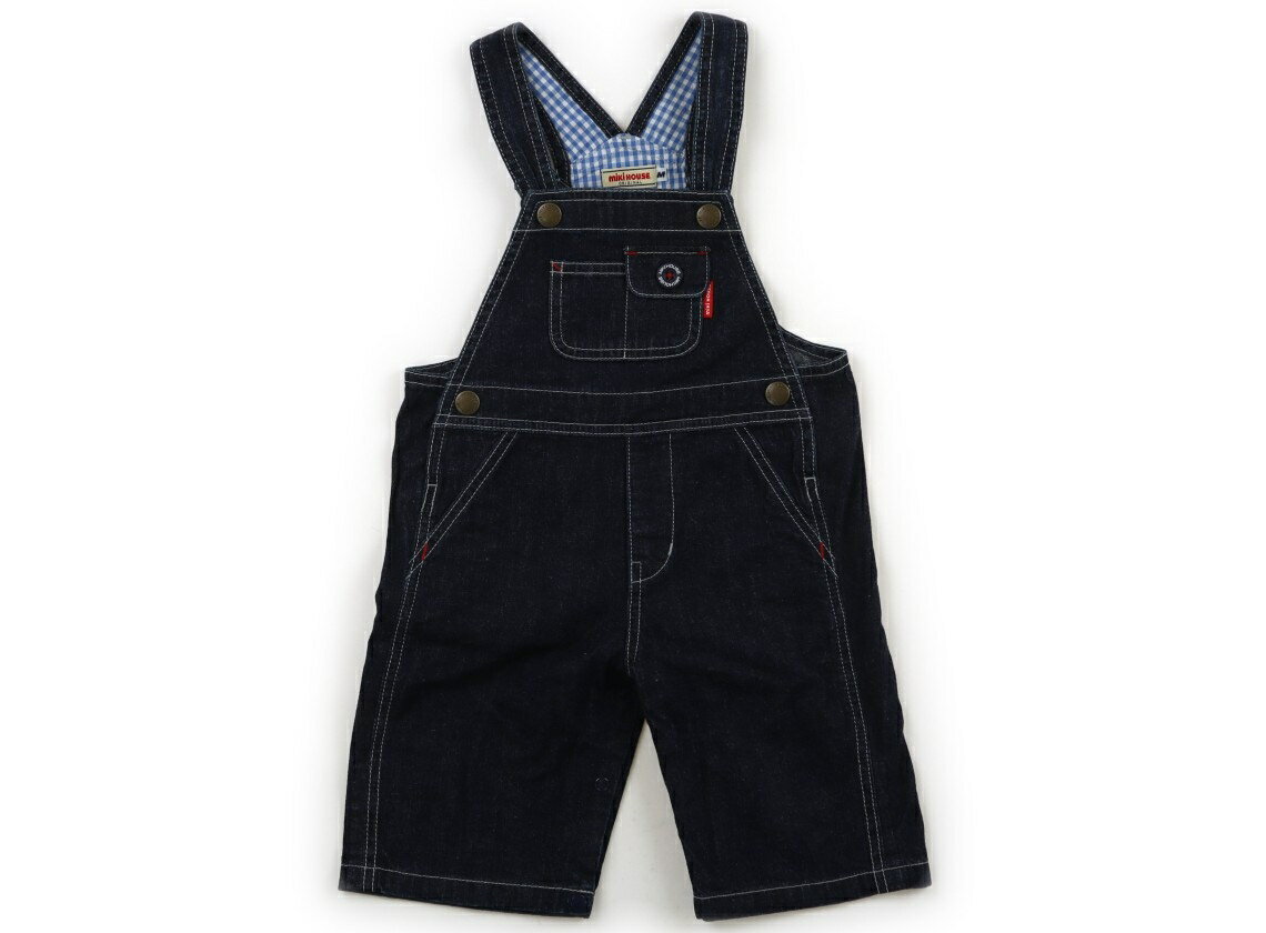 　ブランド 　miki HOUSE(ミキハウス) 　カテゴリー 　ベビーオーバーオール 　サイズ 　80サイズ 　色 　ネイビー 　状態 　★★★★ 　記名 　なし 　ジャンル 　Boy 実際のサイズ表記はM80-90。全体的に使用感があり...
