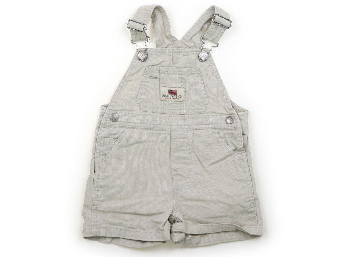 　ブランド 　POLO RALPH LAUREN(ポロラルフローレン) 　カテゴリー 　ベビーオーバーオール 　サイズ 　80サイズ 　色 　アイボリー 　状態 　★★★ 　記名 　なし 　ジャンル 　Boy 肩紐の調節が可能です。股下スナ...
