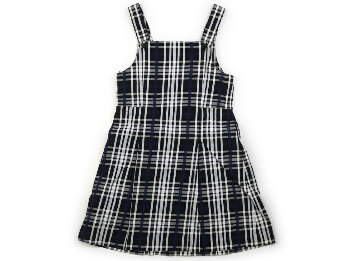 　ブランド 　BeBe(べべ) 　カテゴリー 　ジャンパースカート 　サイズ 　120サイズ 　色 　チェック柄ブラックホワイトネイビー 　状態 　★★（返品不可） 　記名 　なし 　ジャンル 　Girl コットン生地。左脇ファスナー。ポケ...