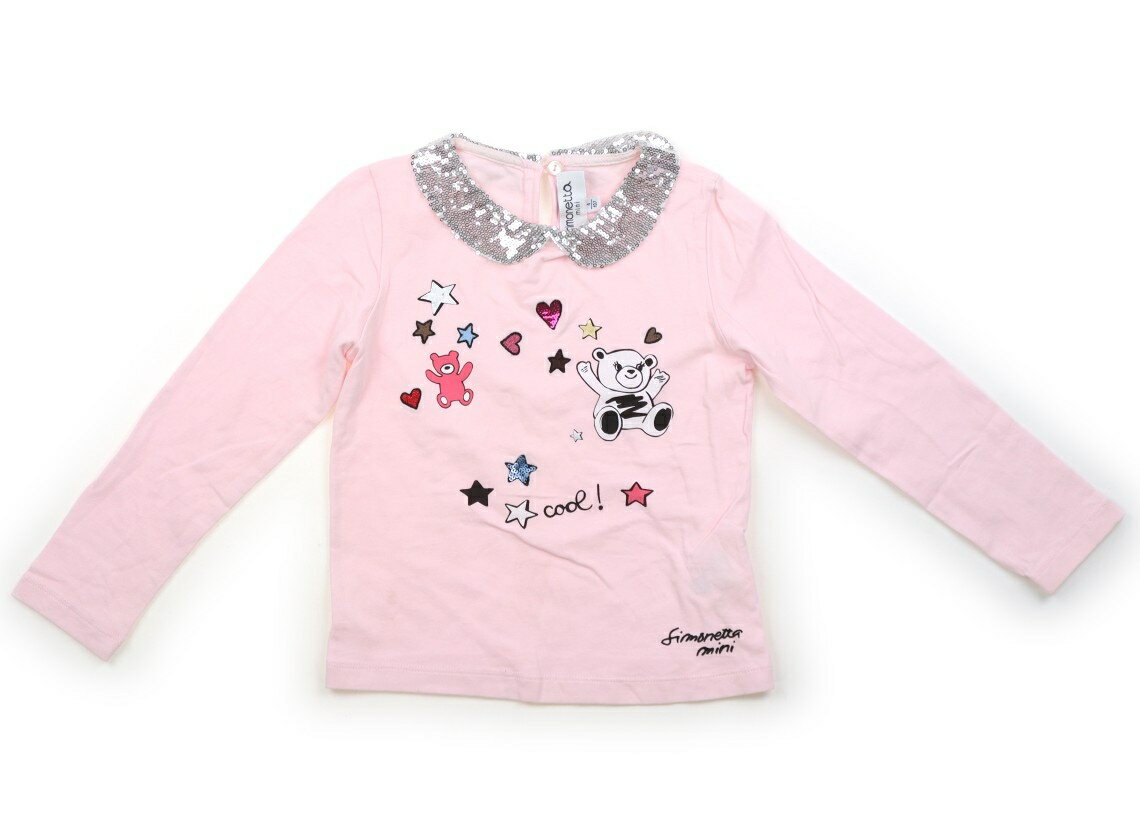 　ブランド 　Simonetta(シモネッタ) 　カテゴリー 　Tシャツ・カットソー 　サイズ 　100サイズ 　色 　くまピンクシルバー 　状態 　★★（返品不可） 　記名 　なし 　ジャンル 　Girl 実際のサイズ表記は107。襟のス...
