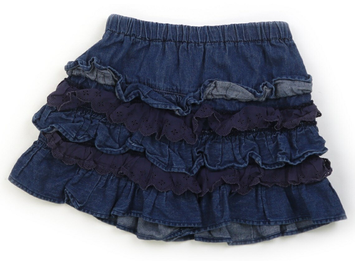 　ブランド 　miki HOUSE(ミキハウス) 　カテゴリー 　キュロット 　サイズ 　120サイズ 　色 　ブルーデニム・フリル 　状態 　★★★ 　記名 　なし 　ジャンル 　Girl ウエストのゴムは交換穴があります。若干色褪せ・毛...