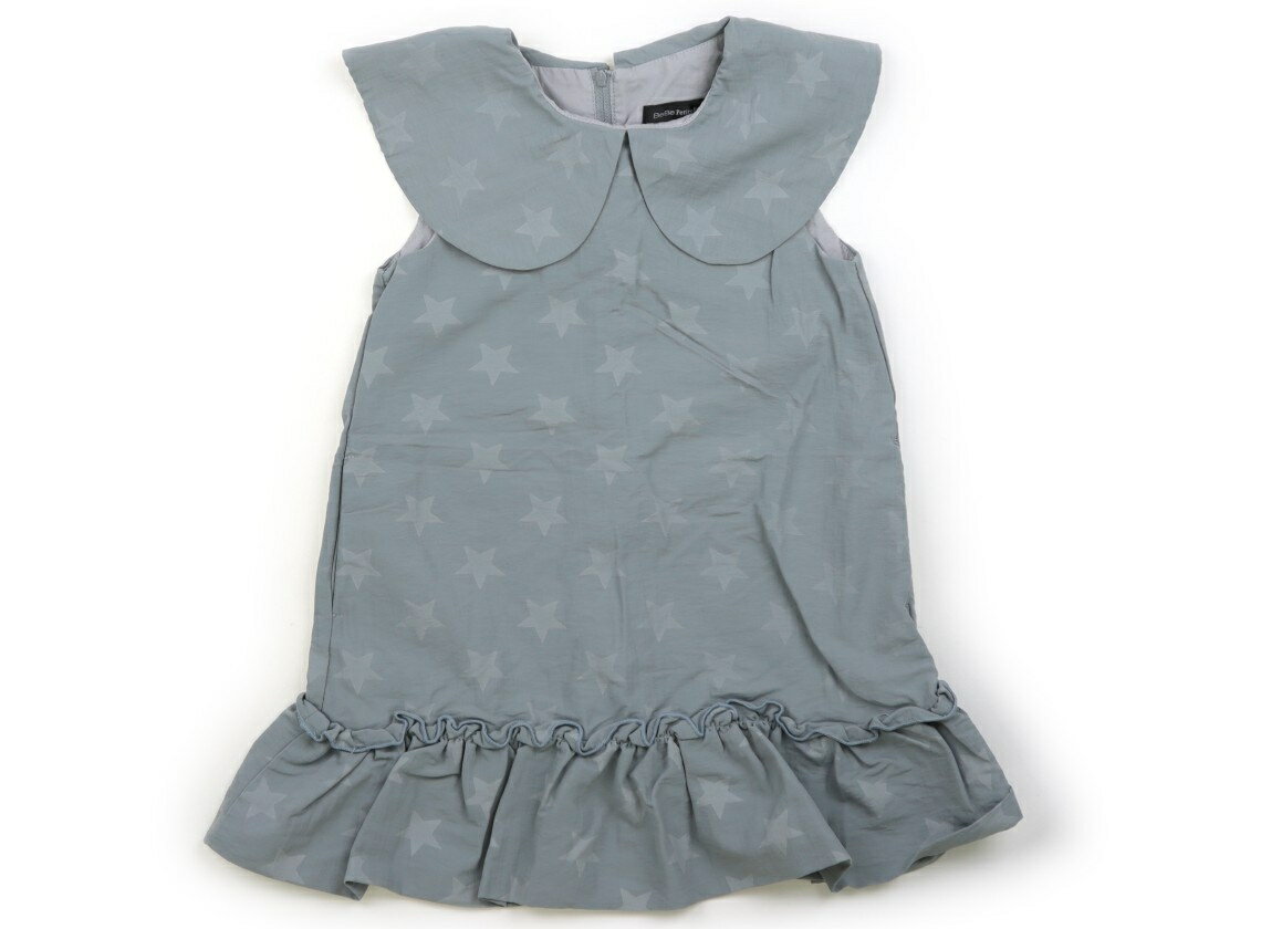 　ブランド 　BeBe Petits Pois Vert(ベベ プチ ポワ ヴェール) 　カテゴリー 　ジャンパースカート 　サイズ 　110サイズ 　色 　グレーグリーン×星柄 　状態 　★★★ 　記名 　なし 　ジャンル 　Girl ナ...