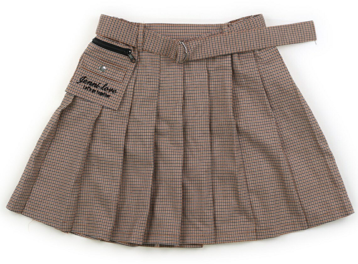 　ブランド 　JENNI(ジェニィ) 　カテゴリー 　スカート 　サイズ 　140サイズ 　色 　オレンジ、黒チェック 　状態 　★★★ 　記名 　なし 　ジャンル 　Girl ウエストは後ろ側がゴムになっていて、シャツ生地で裏地付きです。...