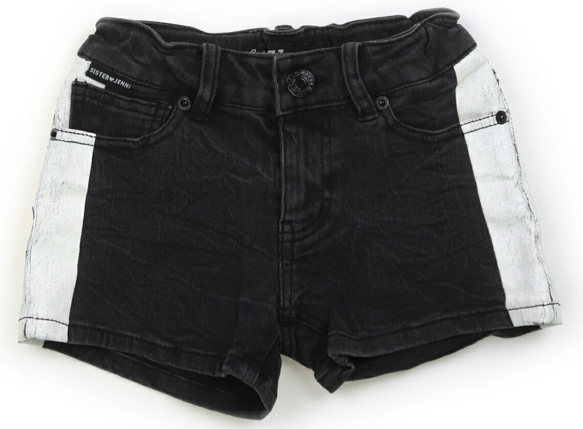 　ブランド 　JENNI(ジェニィ) 　カテゴリー 　ショートパンツ 　サイズ 　130サイズ 　色 　ブラック・ホワイト 　状態 　★★★ 　記名 　なし 　ジャンル 　Girl デニム地。プリントにひび割れがあります。サイズ調整ゴムが付...