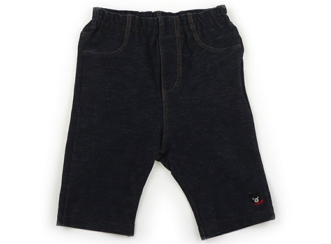 　ブランド 　Double B(ダブルB) 　カテゴリー 　パンツ 　サイズ 　90サイズ 　色 　インディゴブルー 　状態 　★★★★ 　記名 　なし 　ジャンル 　Boy デニムカット素材。ウエストは総ゴムです。着丈約33cm。目立った...