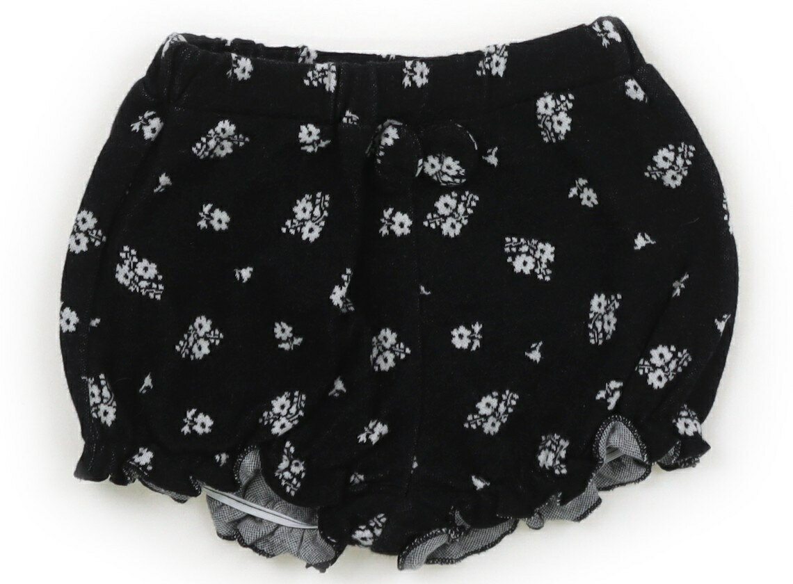 　ブランド 　petit main(プティマイン) 　カテゴリー 　ショートパンツ 　サイズ 　80サイズ 　色 　ブラック・総柄 　状態 　★★★ 　記名 　なし 　ジャンル 　Girl コットン素材。ウエストは総ゴムです。全体的に白く毛...