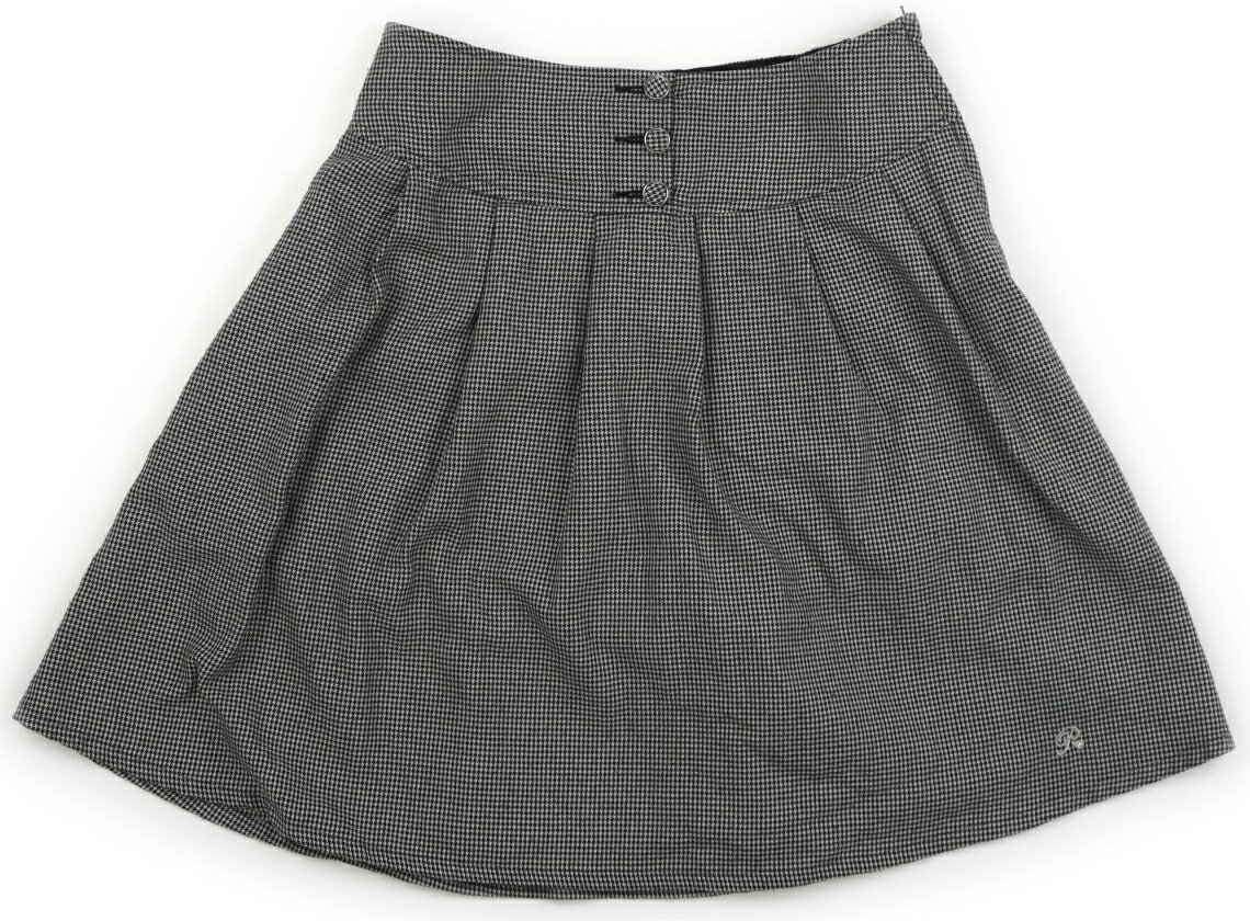 　ブランド 　pom ponette(ポンポネット) 　カテゴリー 　スカート 　サイズ 　150サイズ 　色 　グレー、黒、千鳥格子 　状態 　★★（返品不可） 　記名 　なし 　ジャンル 　Girl ポリエステル配合生地、インナーパンツ...