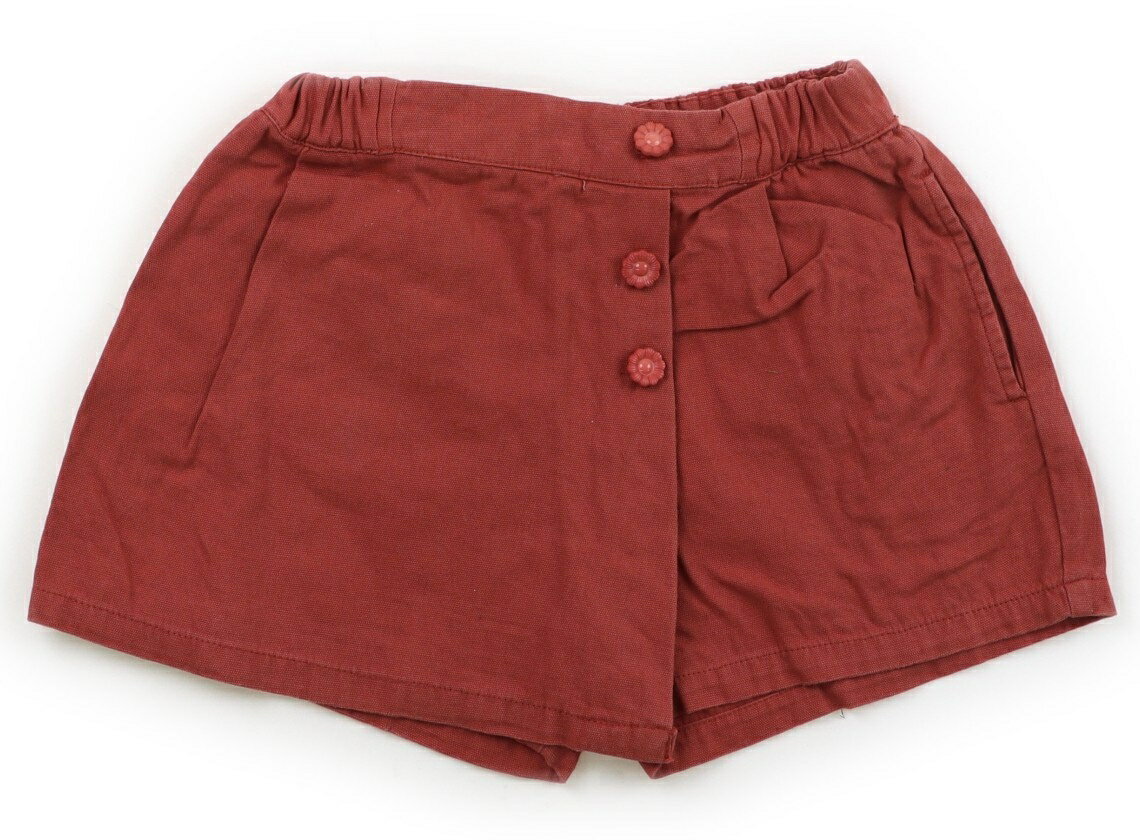 　ブランド 　apres les cours(アプレレクール) 　カテゴリー 　キュロット 　サイズ 　110サイズ 　色 　朱色 　状態 　★★★ 　記名 　なし 　ジャンル 　Girl コットン素材。ウエストは半分ゴムです。全体的に白い...