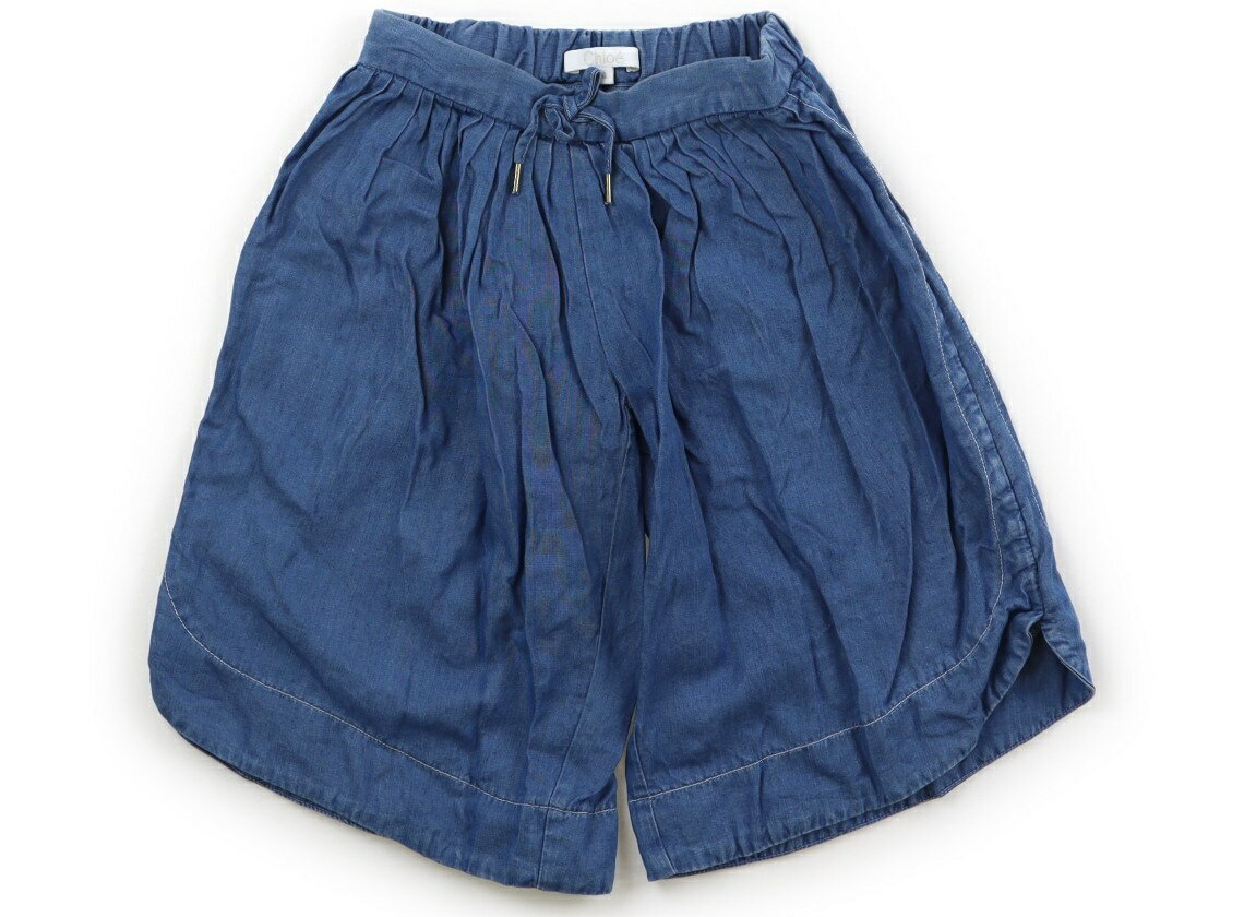 　ブランド 　Chloe(クロエ) 　カテゴリー 　キュロット 　サイズ 　100サイズ 　色 　デニムブルー 　状態 　★★★ 　記名 　なし 　ジャンル 　Girl 実際のサイズ表記は4。リヨセル生地。ウエストは後ろのみゴム。色褪せと洗...