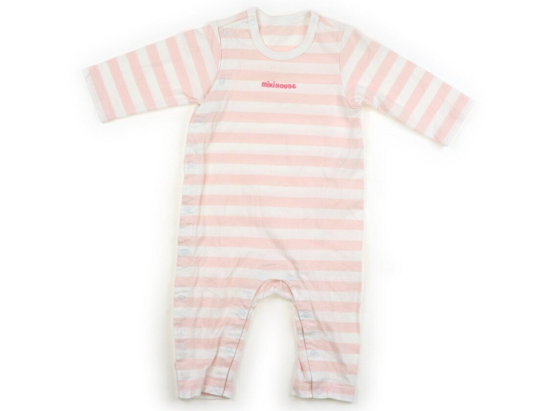 　ブランド 　miki HOUSE(ミキハウス) 　カテゴリー 　カバーオール 　サイズ 　70サイズ 　色 　白・ピンクボーダー 　状態 　★★★★ 　記名 　なし 　ジャンル 　Girl 使用感はありますが、きれいな状態です。 ＊【状態...