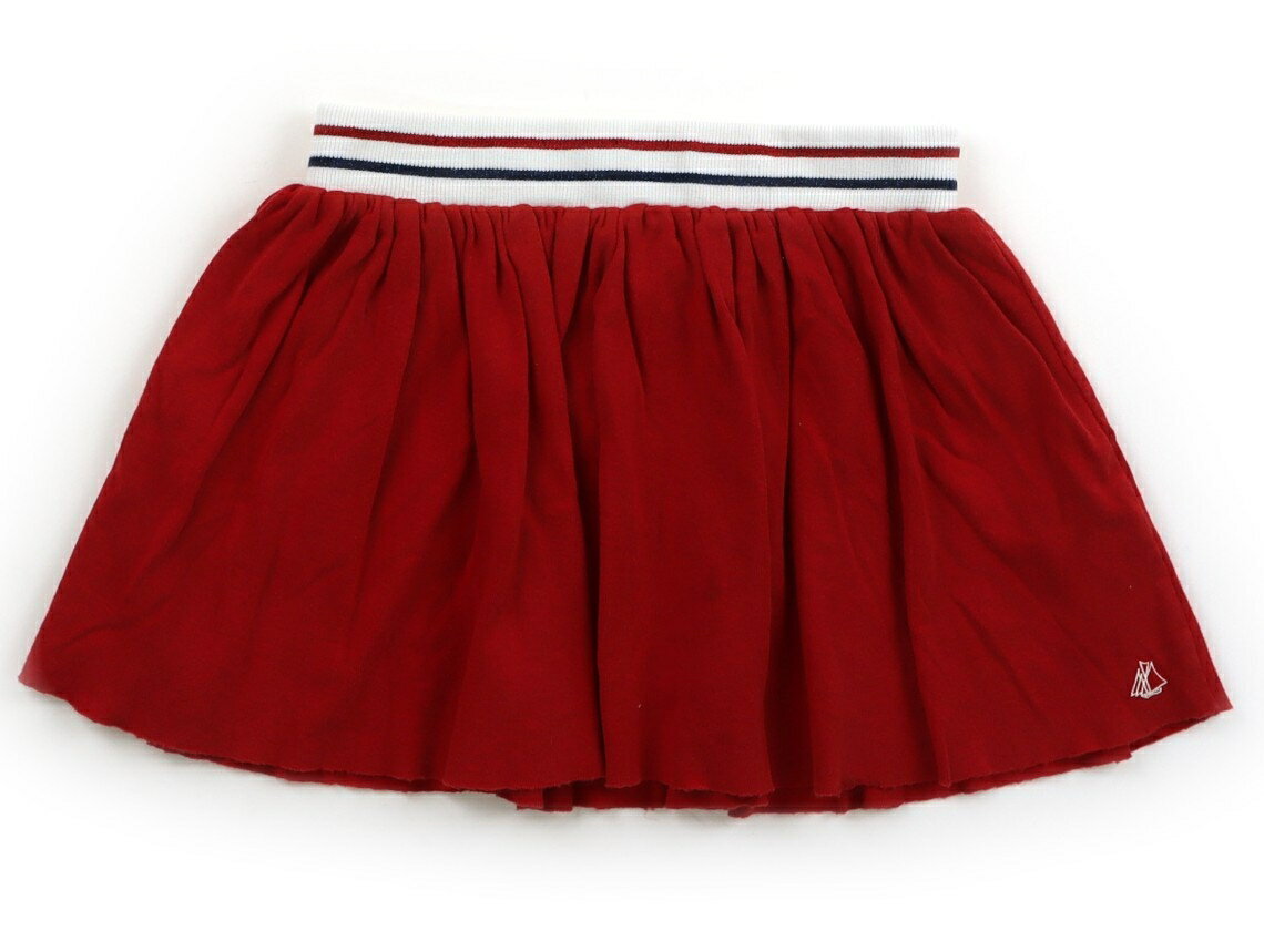 　ブランド 　PETIT BATEAU(プチバトー) 　カテゴリー 　スカート 　サイズ 　100サイズ 　色 　レッド 　状態 　★★★ 　記名 　あり（タグ） 　ジャンル 　Girl 4ans/104cmサイズ表記。カットソー地で、ウエ...