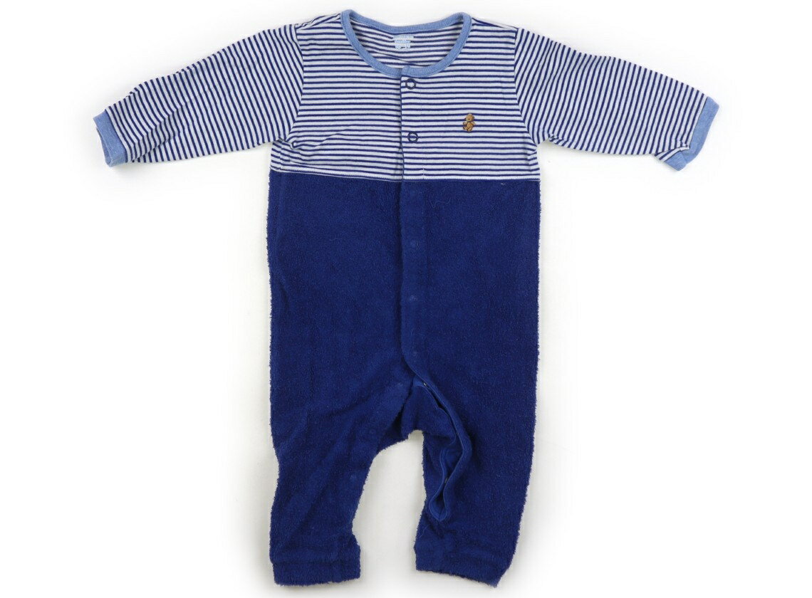 　ブランド 　familiar(ファミリア) 　カテゴリー 　カバーオール 　サイズ 　60サイズ 　色 　青・白・ボーダー 　状態 　★★★ 　記名 　なし 　ジャンル 　Boy 実際のサイズ表記は60〜75cm。上はカットソー生地、下は...