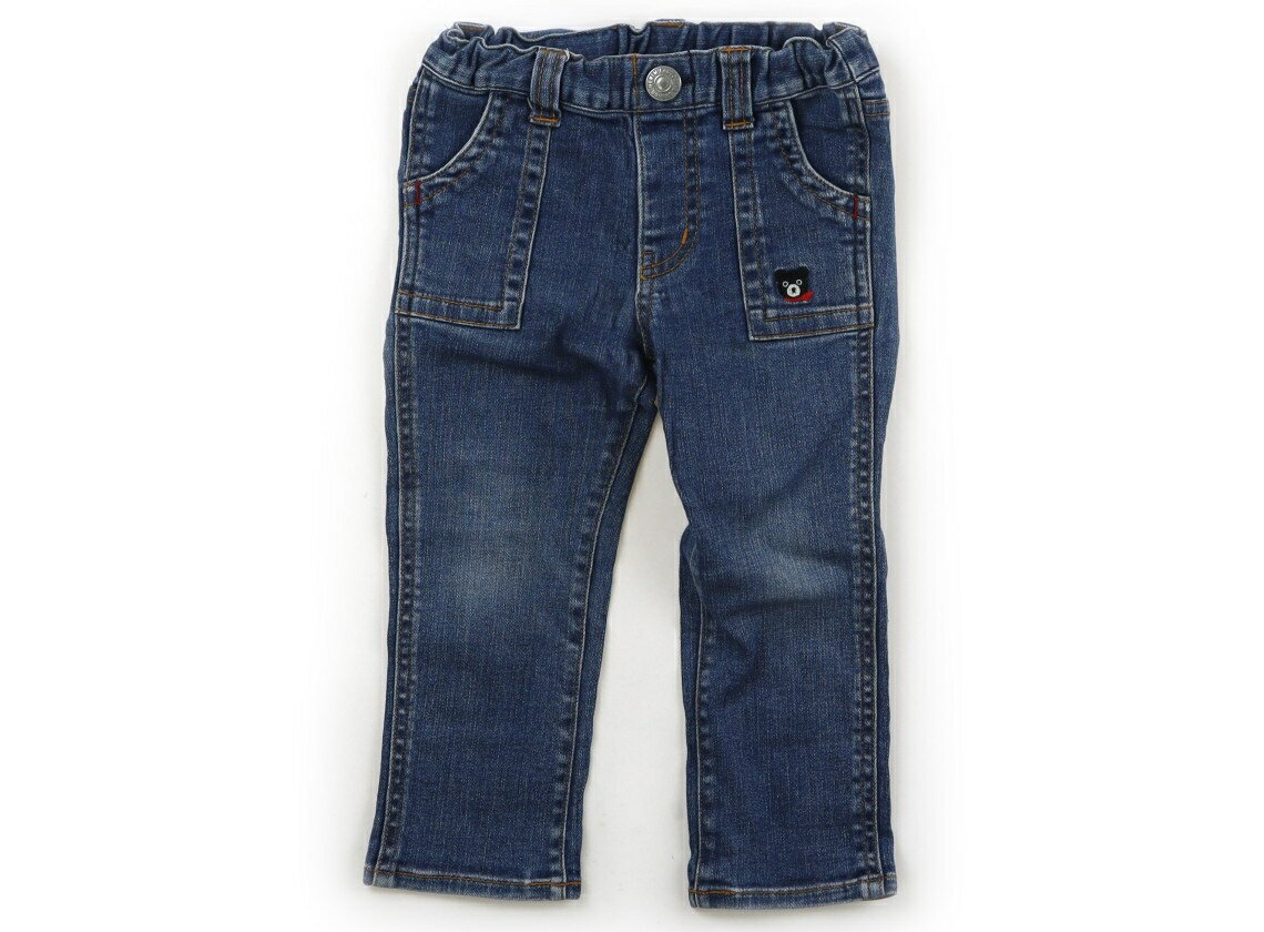 　ブランド 　Double B(ダブルB) 　カテゴリー 　ジーンズ 　サイズ 　90サイズ 　色 　ブルー・ブラックベア 　状態 　★★★ 　記名 　あり（タグ） 　ジャンル 　Girl サイズ調整ゴムが付いています。若干の色あせがありま...