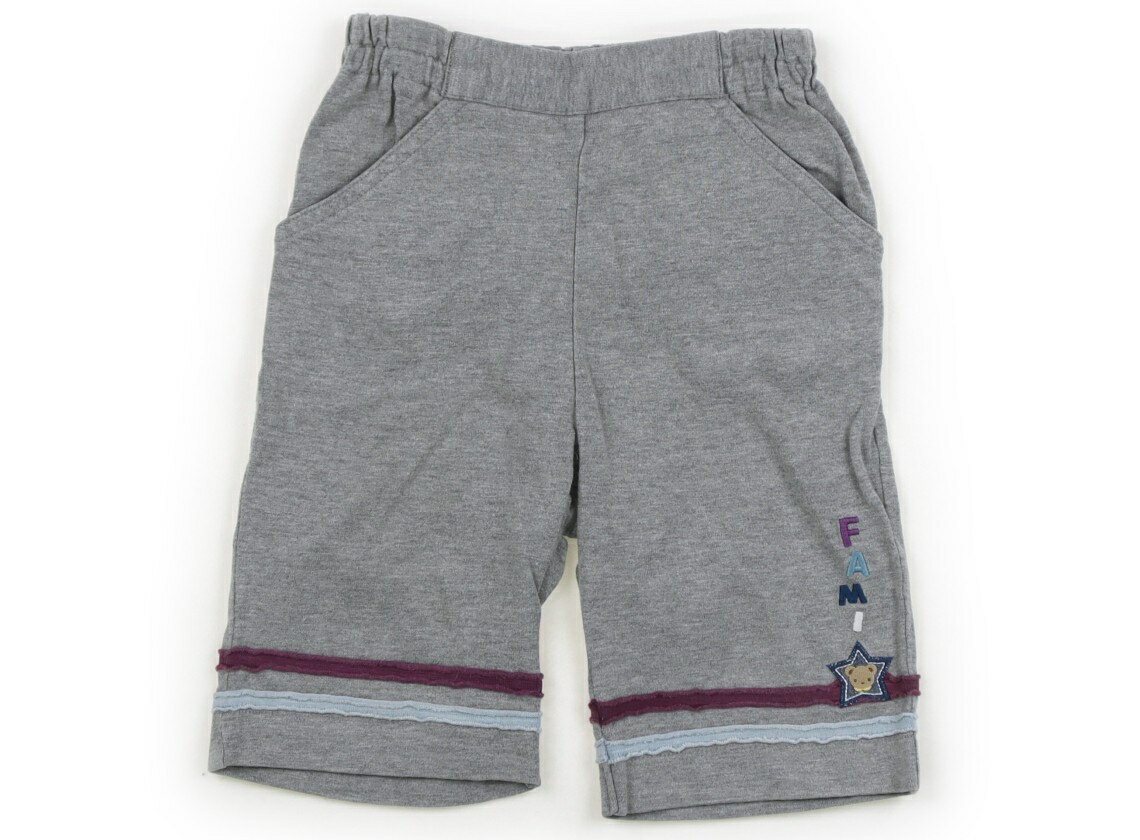 　ブランド 　familiar(ファミリア) 　カテゴリー 　ハーフパンツ 　サイズ 　90サイズ 　色 　グレー 　状態 　★★★ 　記名 　なし 　ジャンル 　Girl 綿100％。ウエストは半分ゴムです。毛羽立ち・洗いざらし感がありま...