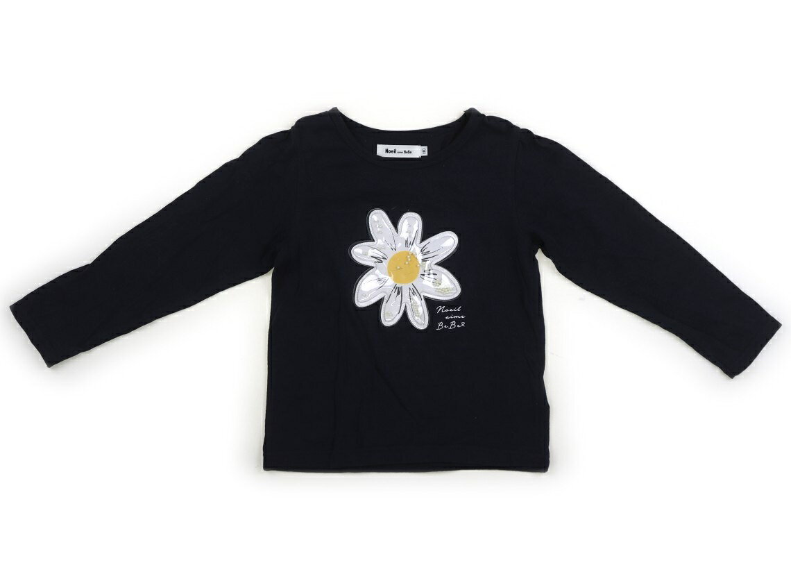 　ブランド 　Noeil(ノイユ) 　カテゴリー 　Tシャツ・カットソー 　サイズ 　110サイズ 　色 　ネイビー・フラワーモチーフ 　状態 　★★（返品不可） 　記名 　なし 　ジャンル 　Girl モチーフのビニール部分がやや硬くなっ...
