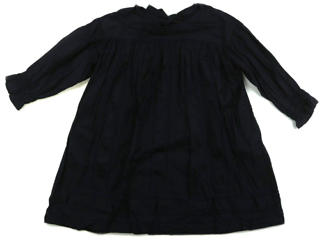 　ブランド 　SAYEGUSA(サヱグサ) 　カテゴリー 　ワンピース 　サイズ 　110サイズ 　色 　ネイビー 　状態 　★★★ 　記名 　なし 　ジャンル 　Girl 実際のサイズ表記は5。シャツ生地。お腹付近に小さな白い汚れあり。洗...